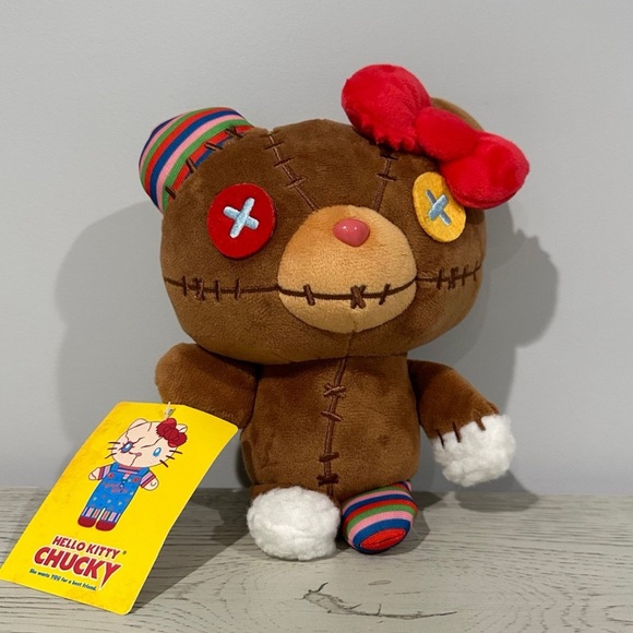 Sanrio | Toys | Sanrio Hello Kitty Chucky Bear Plush Universal Studios ...